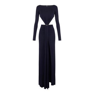 Elisabetta Franchi Red Carpet Kleid - - Dresses - Damen - Blau - M