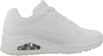 Skechers Femme, Chaussures, Blanc, Taille: 41 EU UNO Stand On Air