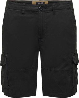 Only & Sons Male Cargo Shorts ONSDEAN-Mike Normal geschnitten Cargoshorts