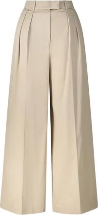 Anine Bing Femme, Pantalons, Beige, Taille: 40 FR Pantalon Large Taille Haute