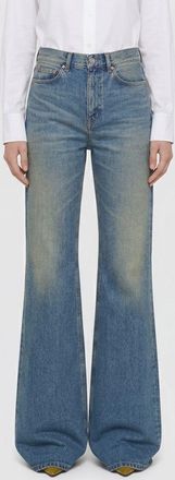 Saint Laurent Jeans SAINT LAURENT Femme couleur Ciel