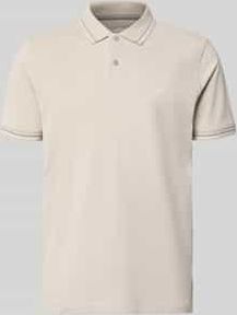 Fynch-Hatton Regular Fit Poloshirt mit Label-Stitching