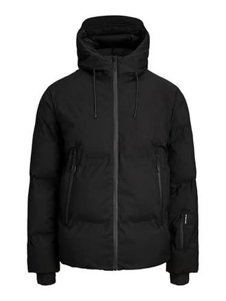 Jack & Jones Jcofusion Technical Puffer Jacket Sn, Black, L, Noir, L