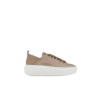 Alexander Smith Femme, Chaussures, Brun, Taille: 40 EU Wembley Alta Donna en cuir beige doux et talon en daim