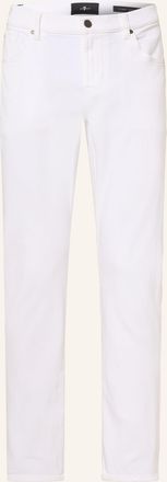 7 For All Mankind Jeans Slimmy Tapered Fit weiss