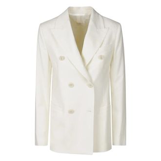 Montedoro Red Wei&szlig;e Blazer f&uuml;r einen stilvollen Look - - Jackets - Damen - Wei&szlig; - S