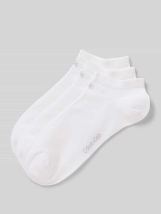 Calvin Klein Sneakersocken mit Label-Detail im 3er-Pack