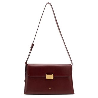 A.P.C. Schultertasche Simone - - Bags - Damen - Rot - ONE SIZE