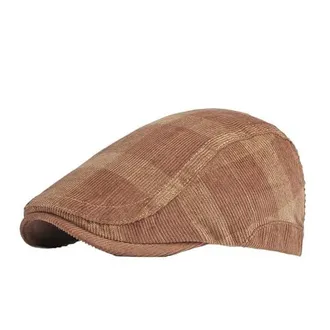 Generic 7007 Chapeaux Newsboy pour hommes et femmes Chapeaux de chasse r&eacute;tro Taxi Drivers Chapeaux de chasse Rouge et carnaval, kaki, taille unique