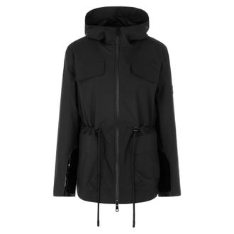 Marc Cain Outdoor-Jacke mit Kordelzug - - Jackets - Damen - Schwarzk - XL