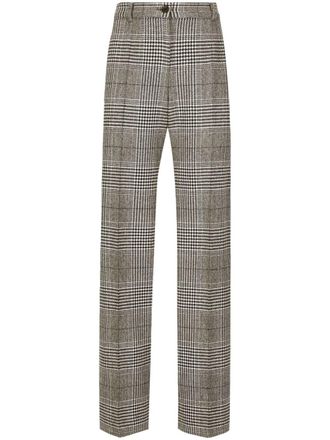 Dolce & Gabbana Hose mit Schottenkaromuster - Grau