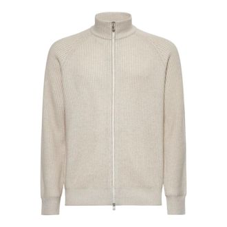 Brunello Cucinelli Luxuri&ouml;se Strickkollektion - - Knitwear - Herren - Beige - XL