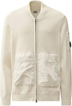 C.P. Company C.p. Company, Homme, Pulls, Beige, Taille: XL Mixed Cardigan