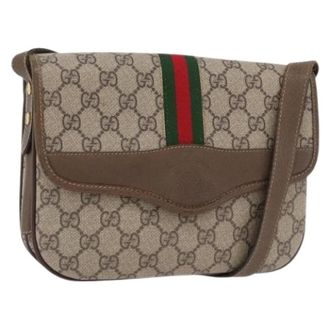 Gucci Sac bandouli&egrave;re vintage Pre-owned - Femme - Pre-owned - Beige - Taille: ONE Size