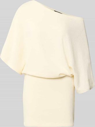 Gina Tricot Minikleid mit U-Boot-Ausschnitt