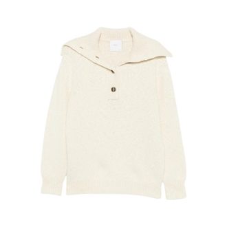 Malo Rundhals-Strickware - - Knitwear - Damen - Beige - XS