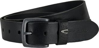 Camel Active Schwarzer Unisex G&uuml;rtel- Zeitloses Design - - Accessories - Herren - Schwarzk - ONE SIZE