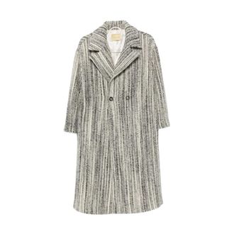 Momoni Doppelreihiger Mantel - - Coats - Damen - Mehrfarbig - S
