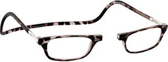 clic! CliC Eyewear - Lunettes de lecture - Avec aimants souples - Original CLIC CLASSIC - Lunettes de lecture pour hommes et femmes (3.5, &Eacute;caille)
