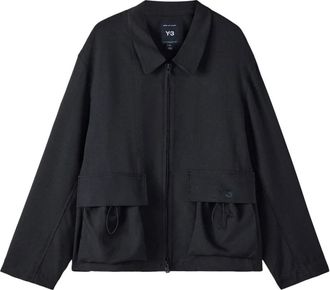 Yohji Yamamoto Homme, Vestes, Noir, Taille: L Veste duniforme de sport