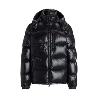 Ralph Lauren Homme, Vestes, Noir, Taille: 2XL Doudoune Gorham Glossed