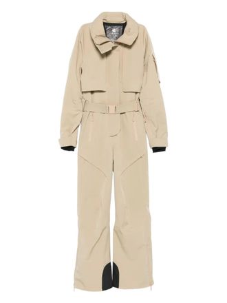 Cordova combinaison de ski &agrave; taille ceintur&eacute;e - Tons neutres