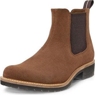 Ecco Boots ecco Elaina Chelsea Stiefelette braun Velour 202203