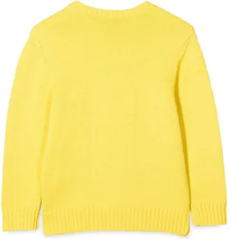 Givenchy Jacquard Logo Wool Sweater - Yellow