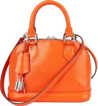 Louis Vuitton Crossbody Bags - Louis Vuitton Orange Epi Leather Alma BB Handbag - Gr. unisize - in Orange - für Damen