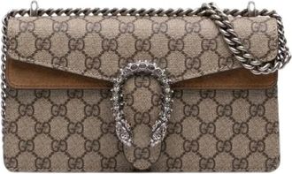 Gucci Sac bandouli&egrave;re Dionysus Pre-owned - Femme - Pre-owned - Beige - Taille: ONE Size