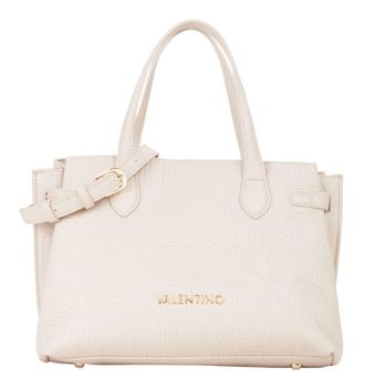 Valentino Pansy Shopping Bag Ecru