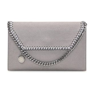 Stella McCartney Femme, Sacs, Gris, Taille: ONE Size Falabella Wallet Sac Bandouli&egrave;re