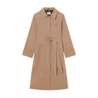 MC2 Saint Barth Trench cir&eacute; Lior - Femme - Manteaux - Brun - Taille: 36 FR