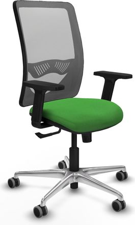 Piqueras y Crespo Stuhl aus PC Zulema mit 2D-Armlehnen, h&ouml;henverstellbare Lendenwirbelst&uuml;tze, ausgestattet mit 3 Positionen und Schneidschaum, mit Rollen von 65 mm, Par