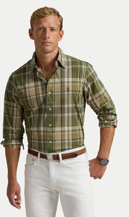 Polo Ralph Lauren Hemd 710960639001 Grün Custom Fit
