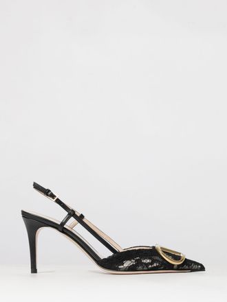 Valentino Garavani Escarpins slingback VLogo Signature en dentelle &agrave; talon aiguille