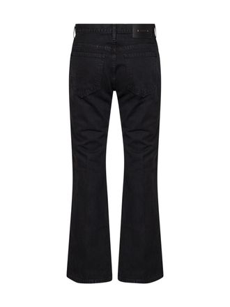 Khaite Womens Jeans Clara Black Cotton Denim