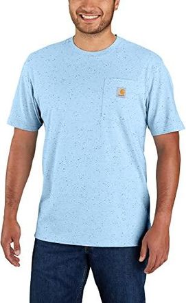 Carhartt Work in Progress T-shirt ample &agrave; manches courtes et poche pour homme (&eacute;galement disponible en grandes tailles), Pierre de lune Nep, Taille L
