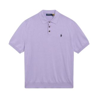 Polo Ralph Lauren Polohemd mit Pony-Motiv-Stickerei - - Tops - Herren - Lila - XL