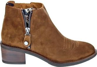 Alpe Bottines en jean pour femme, Cuir, 40 EU