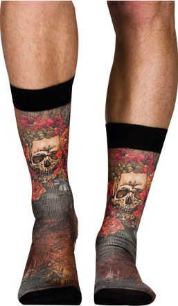 Wigglesteps Skulls & Roses Gr&ouml;&szlig;e One size Braun (dark brown)