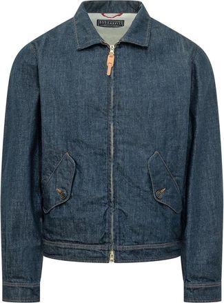 Manifattura Ceccarelli Homme, Vestes, Bleu, Taille: XS Denim Blazer Coat