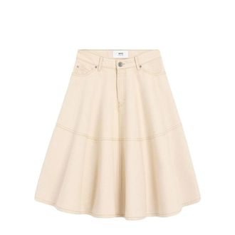 Ami Gonna - - Skirts - Damen - Beige - W27