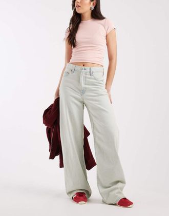 Levi's Ribcage - Jean large - Bleu clair