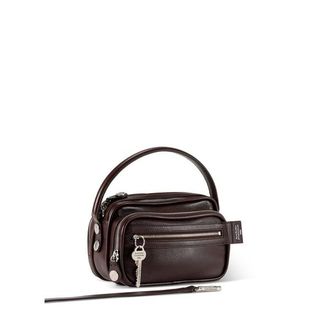 Acne Studios Sac &agrave; bandouli&egrave;re en cuir m&eacute;lang&eacute;