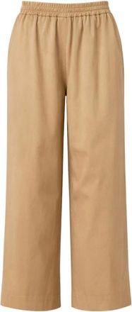 Max Mara Femme, Pantalons, Beige, Taille: 36 FR Pantalon Large Golfo