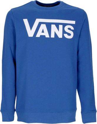 Vans Klassischer Crewneck Sweatshirt True Blue/Wei&szlig; - - Sweatshirts & Hoodies - Herren - Blau - S