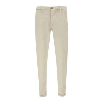 Re-hash Homme, Pantalons, Beige, Taille: W31 Chinos beige avec revers