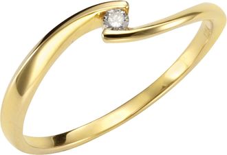 Orolino Ring Gold 585 mit Brillant 0,04ct
