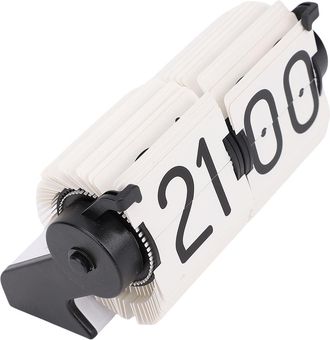 Generic Mechanische Klappuhr, ABS-Material, Automatisches Umbl&auml;ttern, Zeitmanagement f&uuml;r Zuhause und B&uuml;ro